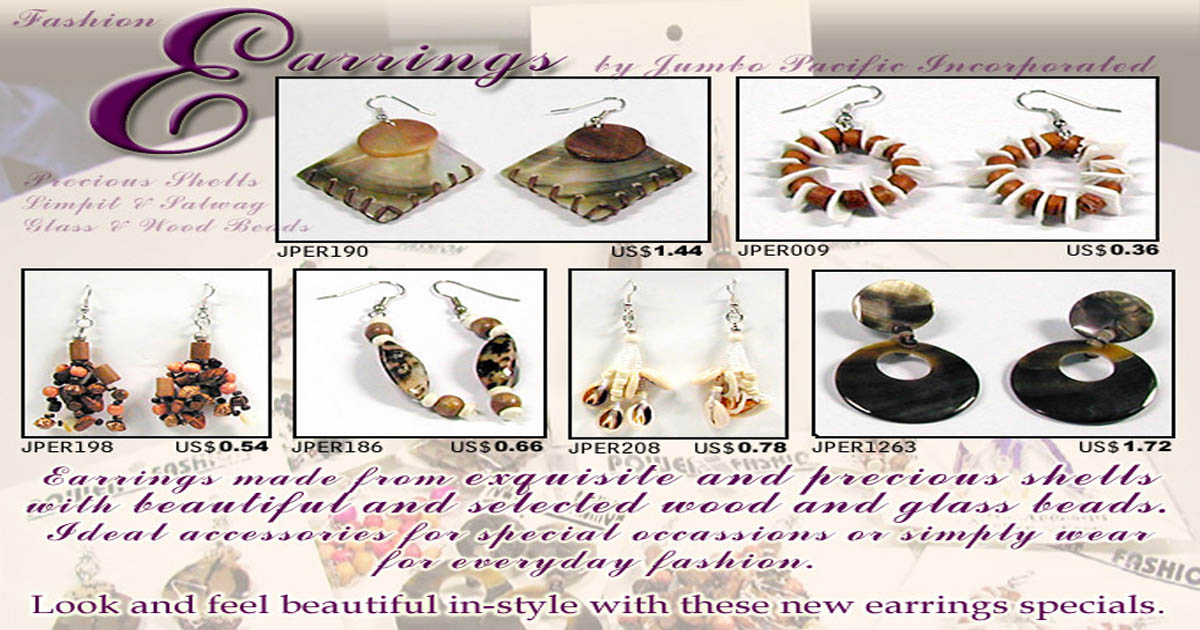 Fashion Earrings Philippines Jewelry Fashion Shell Earrings Natural Jewelry Earring Puka shell Earrings